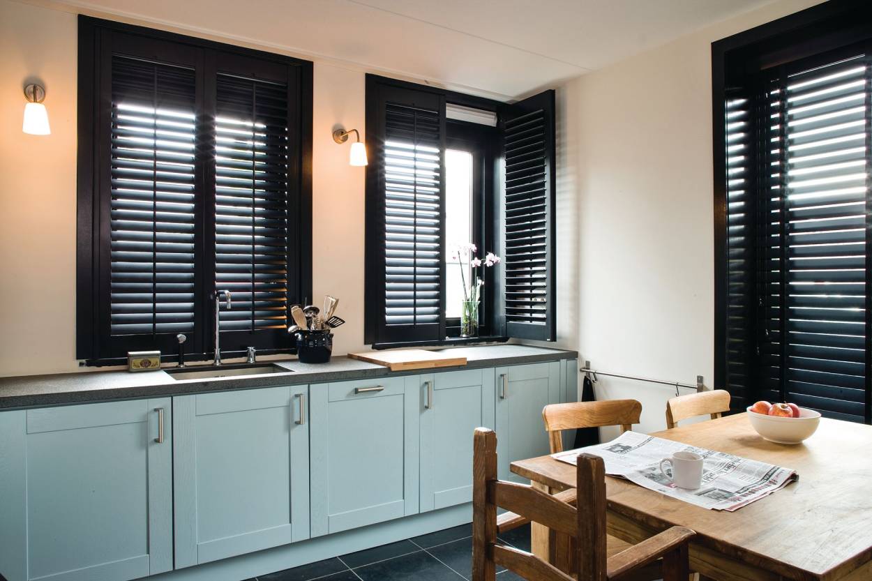 Kitchen Shutters – Supplied and fitted by ShutterStyle